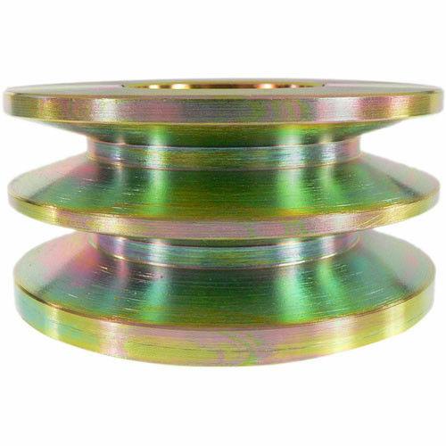 24-1101 2 Groove Steel Double Groove Alternator Pulley For GM Delco Fo ...